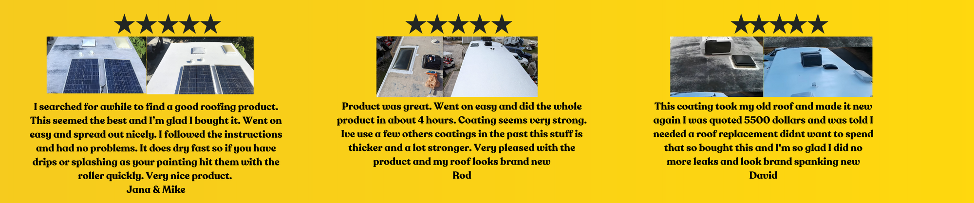 Best RV Sealant and RV Roof Coatings. Seal Your RV Permanently – Tough ...