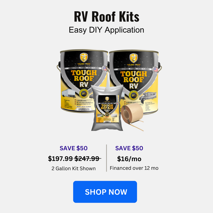 Best RV Sealant and RV Roof Coatings. Seal Your RV Permanently – Tough ...